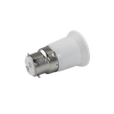 Deluxlite Bayonet Cap B22 (OUT) / Edison Screw E27 (IN) Converter ...