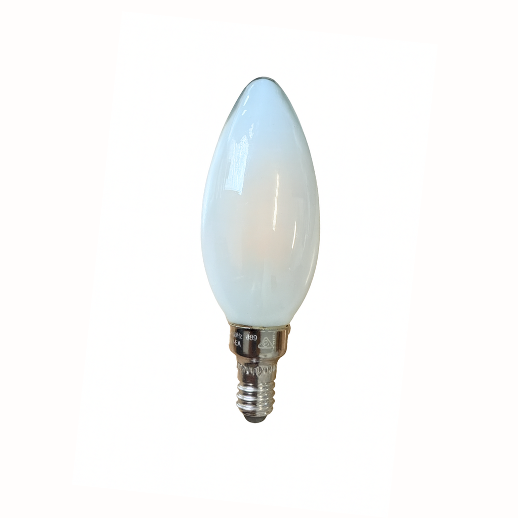 4W Candle LED Bulb Frost 2700K E12 | GMT Lighting
