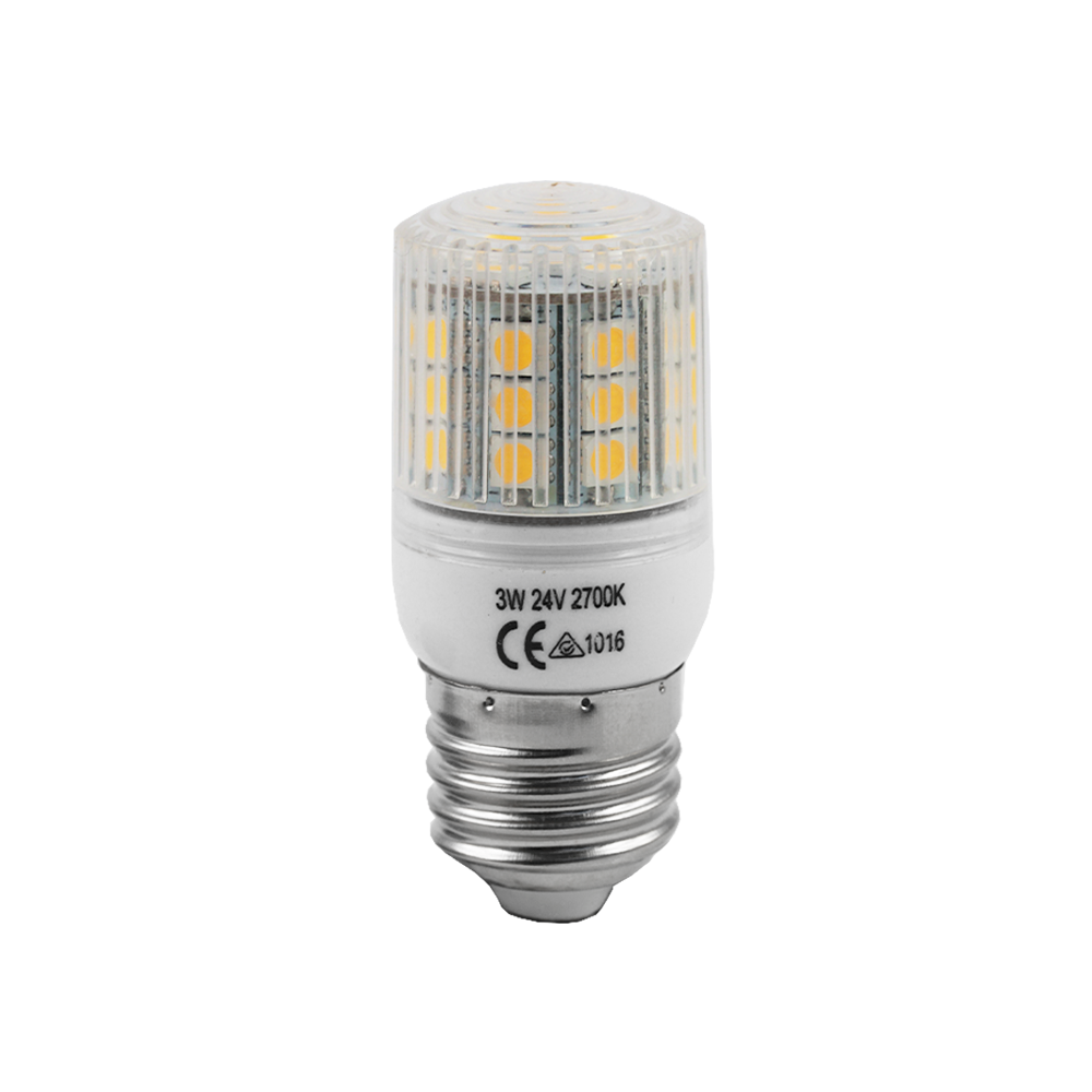 LED Miniature Pilot Lamp 3W 24V 2700K E27 Non-Dimmable | GMT Lighting