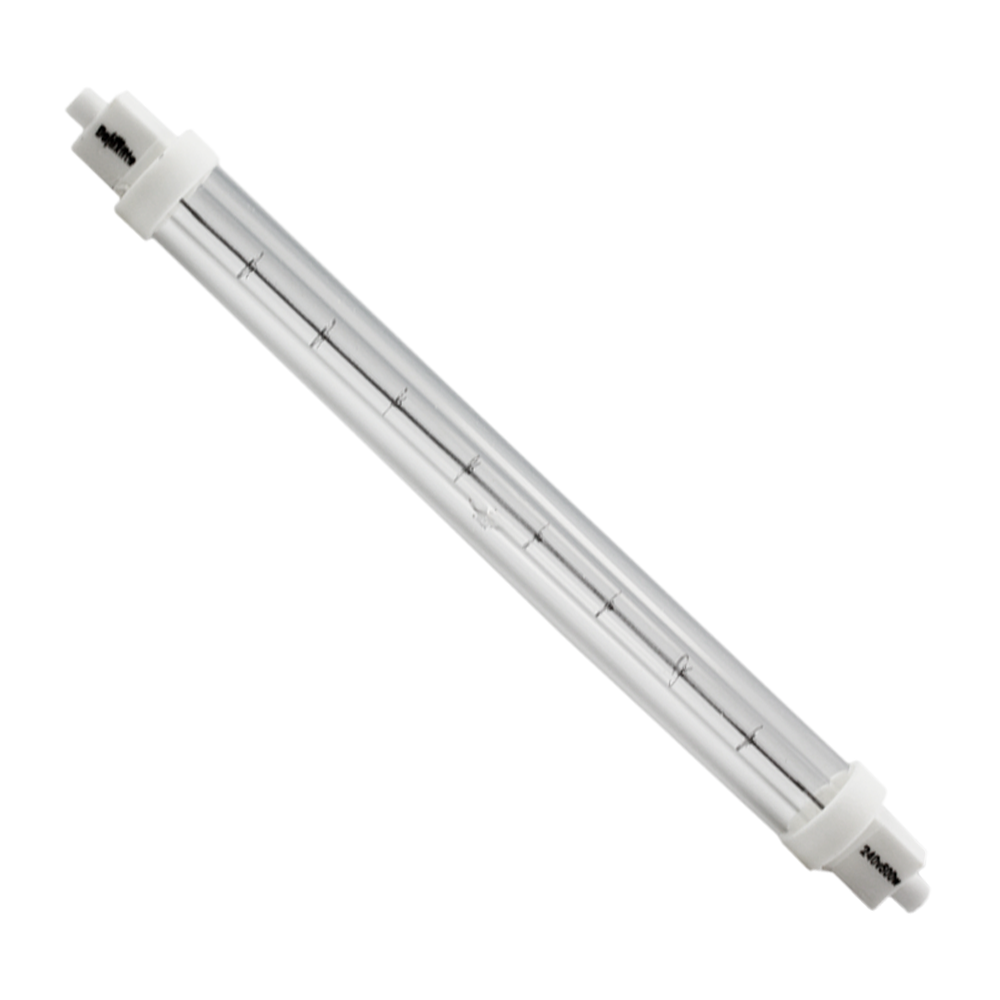 Heat Lamp 500W Double Jacketed QIR 240V R7s 220mm | GMT Lighting